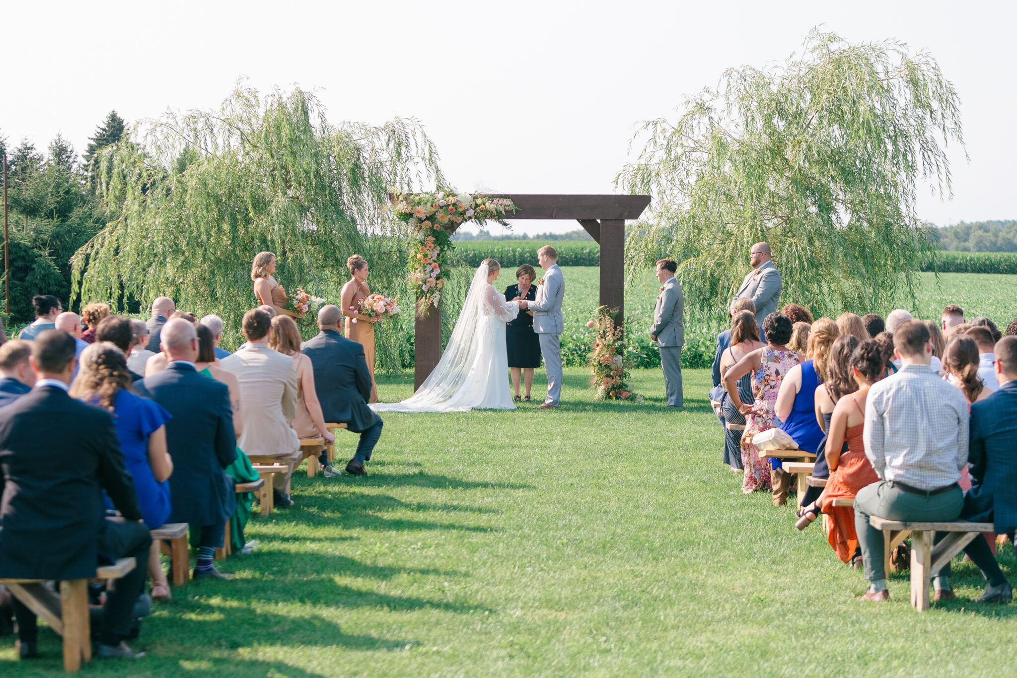 A Summer Wedding at Barn Swallow Fields | Guelph, On | Showit Blog